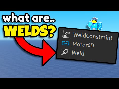 What Are WELDS In Roblox Studio??