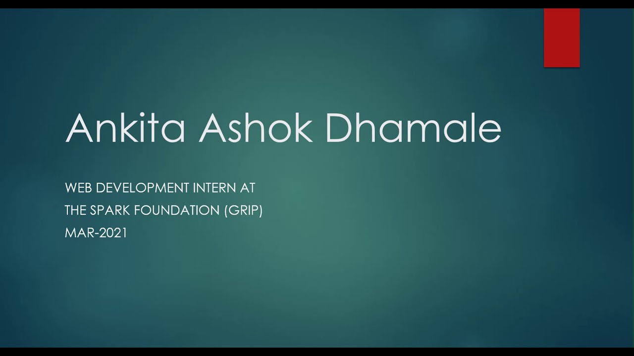 Basic Banking System (Task 1) | The Spark Foundation (GRIP) #grip #mar21 #webdevelopment