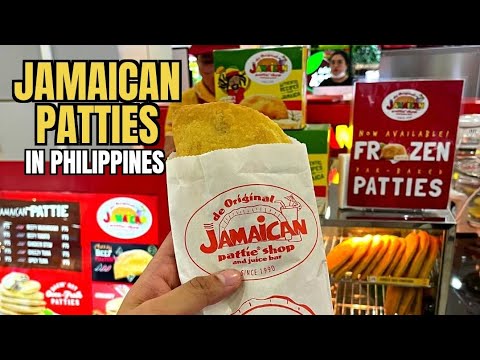 Discovering JAMAICAN FOOD IN THE PHILIPPINES! De Original Jamaican Pattie Shop