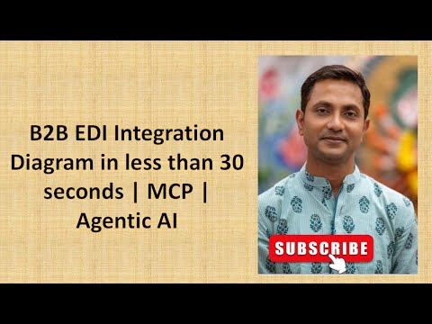 MCP Server | How to create EDI B2B Integration diagrams in less than 30 seconds | Agentic AI