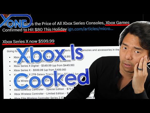 Xbox Massively Increase Console Prices & Will Sell Games For $80...