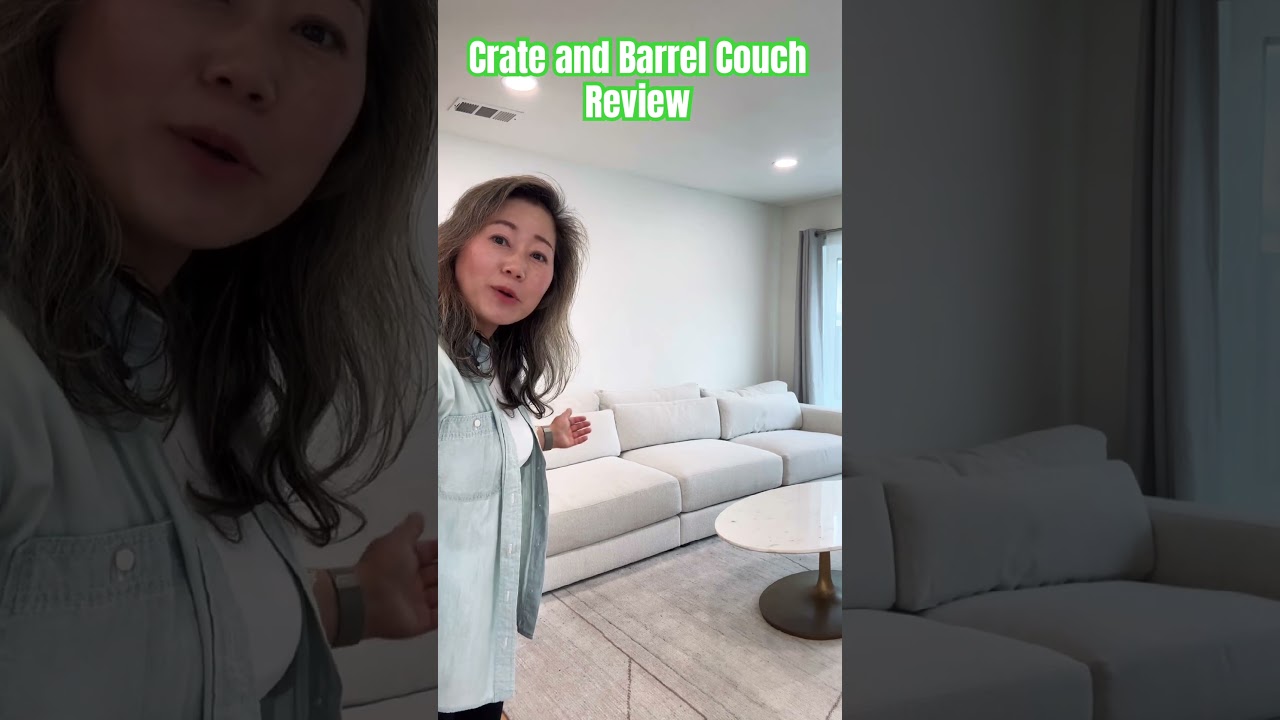 ❤️❤️ Crate & Barrel Retreat Sofa Review #crateandbarrel #retreatsofa #couchreview #modernsofa