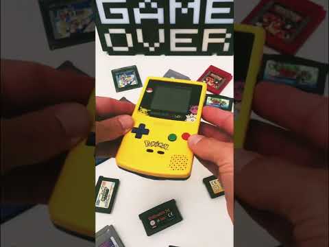 Different Types of Gameboy Consoles #gameboy #nintendo #gameboyadvance #gameboycolor #retro #gamers