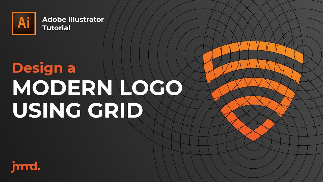 How to Create a Modern Logo Using Grid - Adobe Illustrator