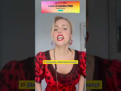 Sometimes ignorance is bliss… 😳💃🇪🇸 Get Amazon music totally FREE for 3 MONTHS - link in my bio!