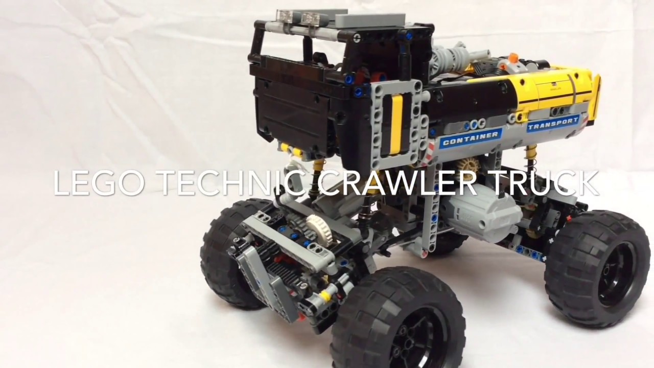 Lego Technic crawler truck with diff lock