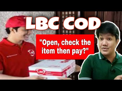 LBC COD PROCESS, PAANO ANG PAYMENT?