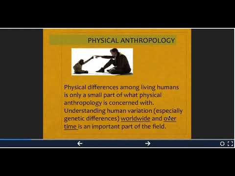 Intro to Anthro Lecture