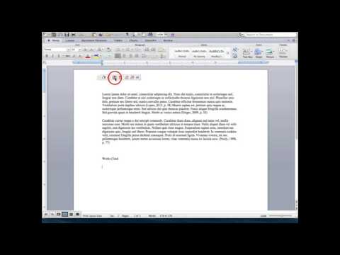 Zotero and Word 03: Generating Bibliography From In-Text Citations