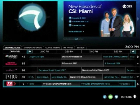 TV guide shows