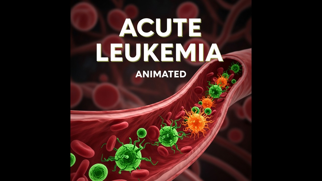 Acute Leukemia Explained Simply | ALL vs AML Basics for Students & Doctors