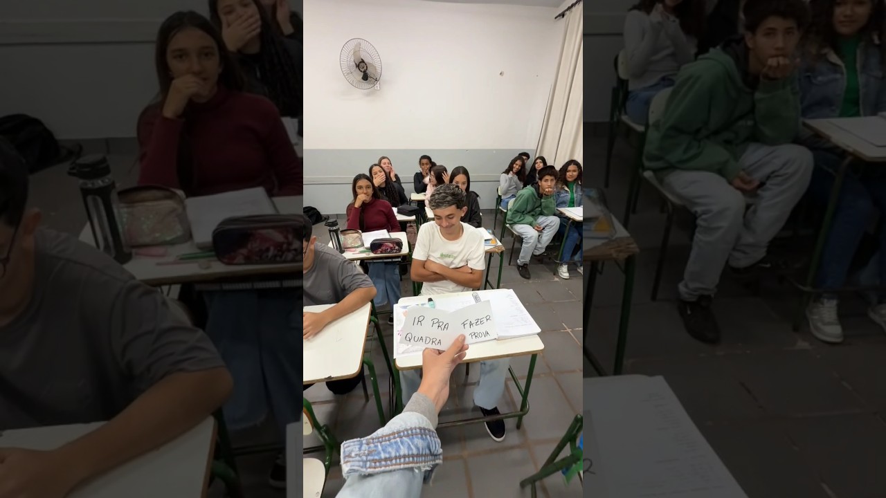 Em pleno 2025 ainda caem nessa 🤡😂 #professora #escola #alunos #humor #shorts