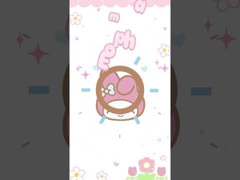 MY MELODY Birthday Invitation