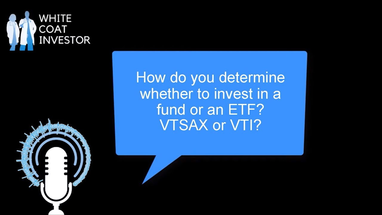 What is the difference between ETFs and Mutual Funds? VTI vs. VTSAX YQA 158-3