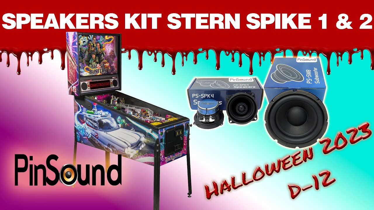 Speaker Kit for Stern Spike 1 & 2: Ghostbusters