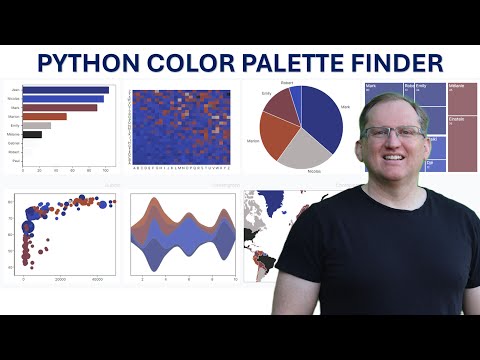 Python Color Palette Finder for Data Visualization