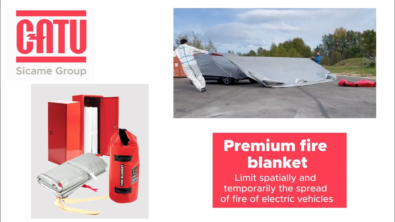 CATU fire blanket video