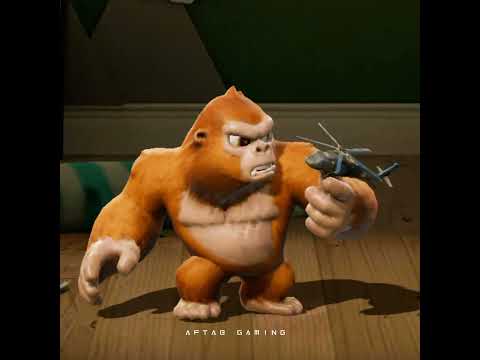 King Kong vs Helicopter #shorts #kong #kingkong