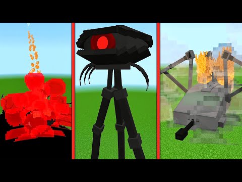 War Of The Worlds addon in Minecraft Bedrock