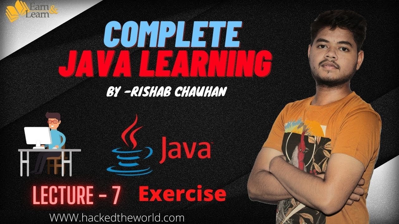 Java Lecture 7 Chapter 1- Practice Set | Java Practice Problems With Solution | Rishab Chauhan