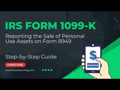 How to Report Form 1099-K on Form 1040 for Personal Use Sales