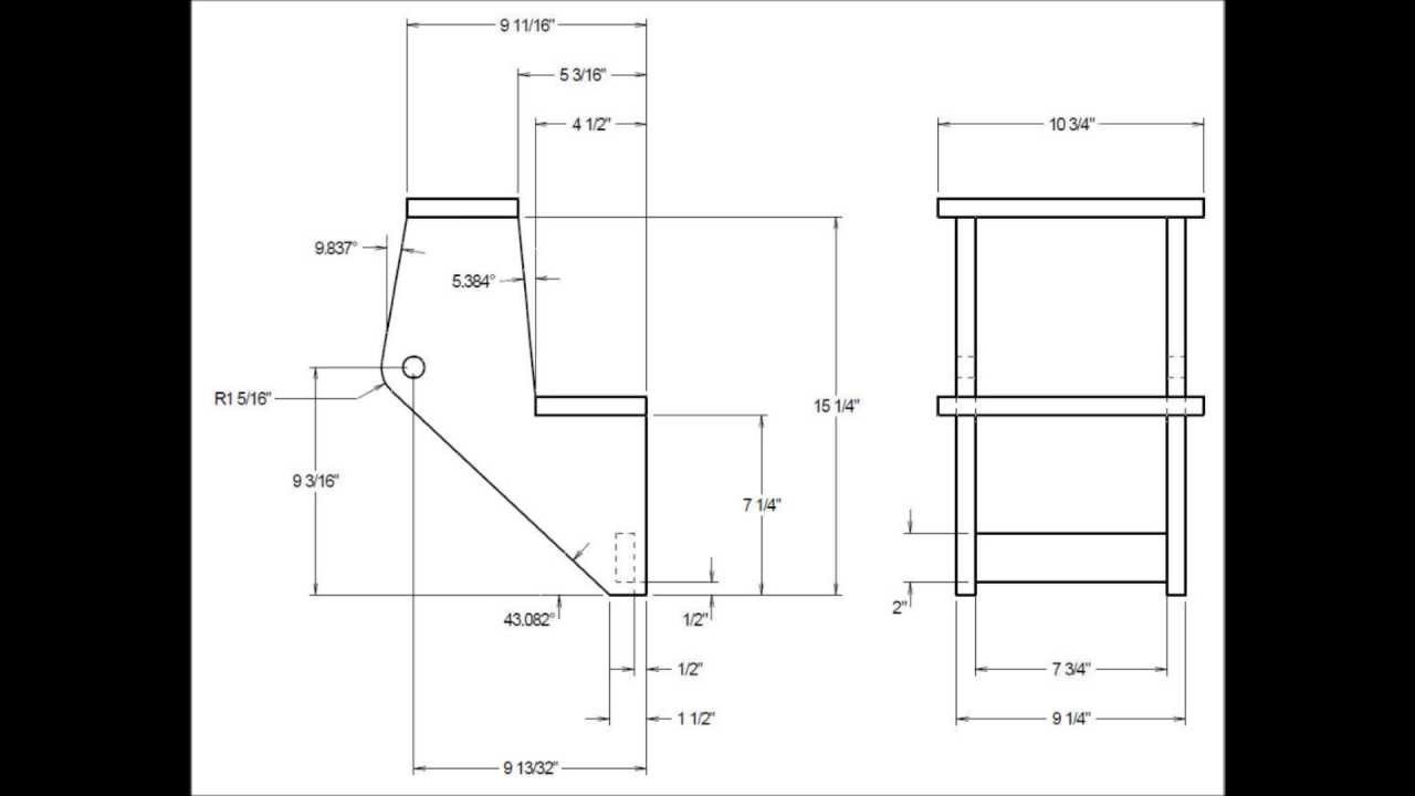 FREE FOLDING STEP STOOL PLANS  See link below!