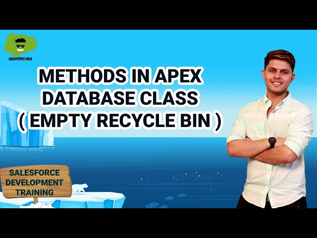 Empty Recycle Bin In Apex Salesforce Developer Tutorials