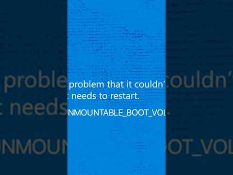 Windows 11 Emergency Update Causing UNMOUNTABLE_BOOT_VOLUME Errors # ...