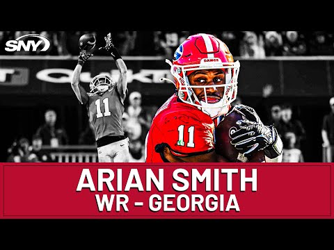 Arian Smith Highlights | Georgia WR | 2025 New York Jets Draft Pick