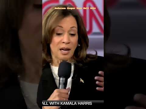 Kamala Harris "Word salad city" Anderson Cooper Town Hall 2024