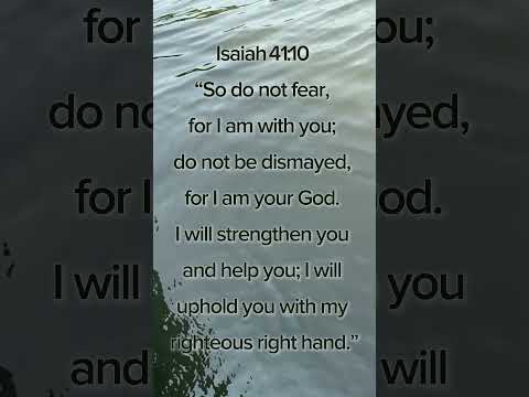 Isaiah 41:10 #isaiah4110 #TheHolyBible #Bible #God #Jesus #bibleverses 