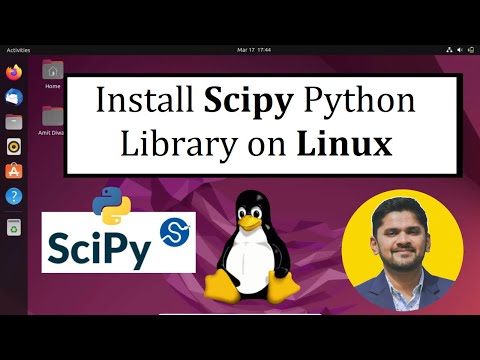 How to install SciPy Python library on Linux | Amit Thinks