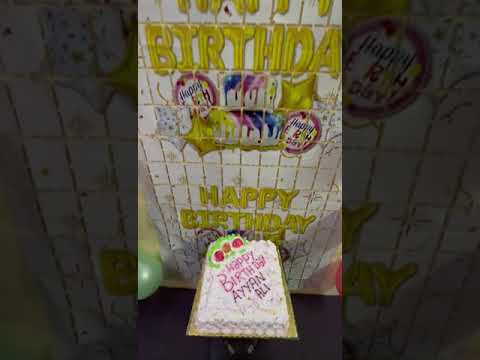 Happy birthday too you #Ayan vlog