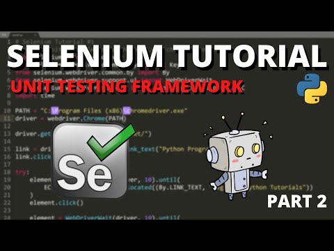 Learn Python Selenium Tutorial 6 UnitTest Framework Part 2 - Mind Luster