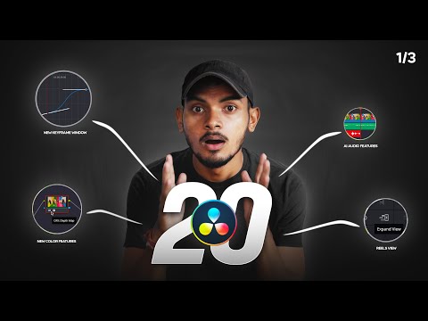 A Deep Dive into New DAVINCI RESOLVE 20 - All EDITING UPDATES and FEATURES!!! 1/3 - Hindi
