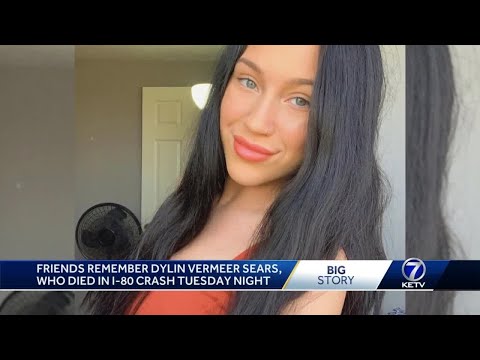 Friends remember Dylin Vermeer Sears, who died in I-80 crash Tuesday night