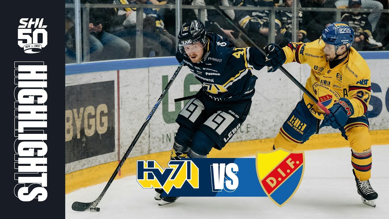 Highlights från HV71-Djurgårdens IF