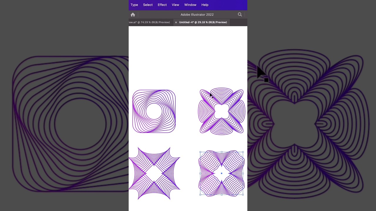 how to use Transform and Distort in adobe illustrator #illustrator #illustratortutorial #photoshop