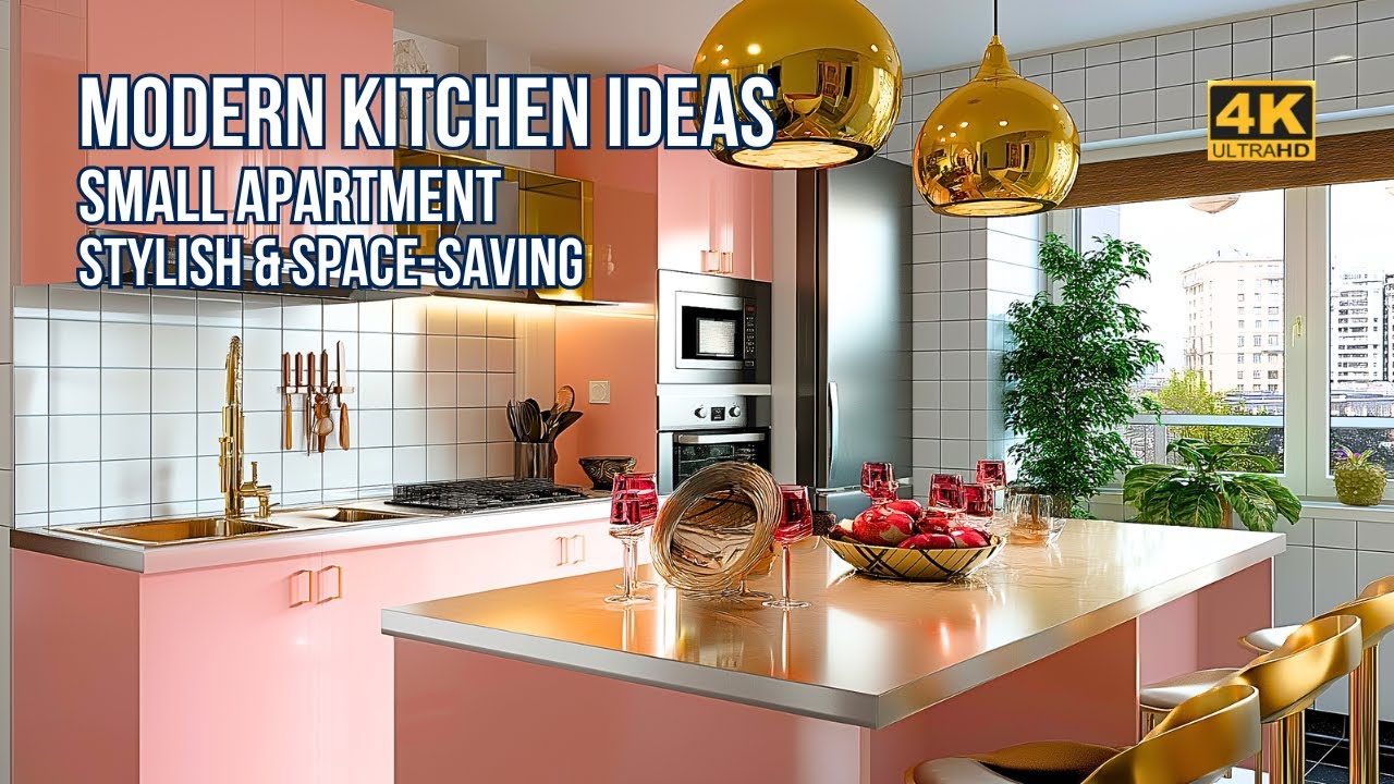 Modern Small Apartment Kitchen Ideas | Stylish & Space-Saving Design