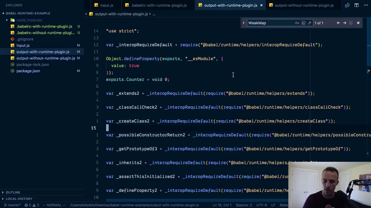 Reduce bundle size with @babel/plugin-transform-runtime