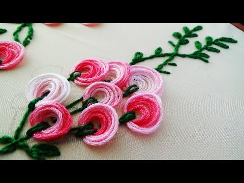 Loop Flower Embroidery – Knitting-and.com