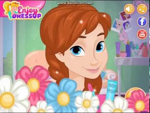 Play Frozen Elsa and Anna Spring Dress Up game
