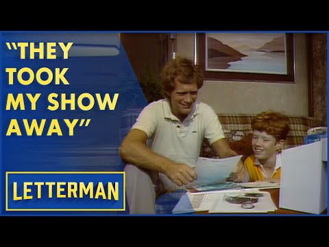 "They Took My Show Away" | Letterman