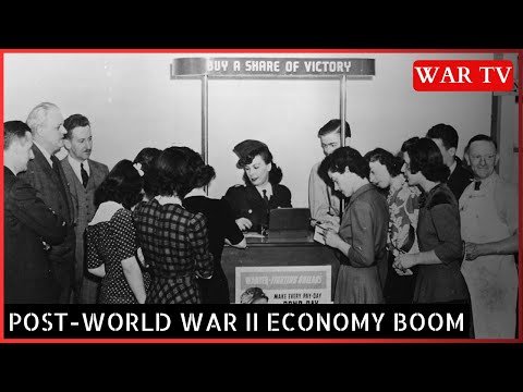 Post-World War II Economy Booms with Soldiers Return to U.S.