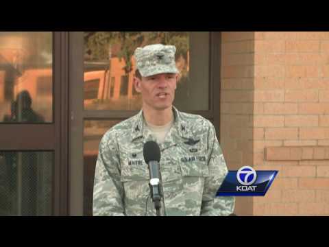 Cannon AFB holds press conference on deadly plane crash