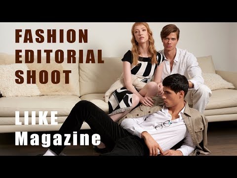 Fashion Editorial photo shoots for Liike Magazine & KODD Magazine (Behind the scenes)