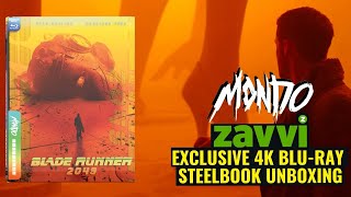 Blade Runner 2049 Zavvi Exclusive 4K Ultra HD Blu-ray Mondo Steelbook Unboxing