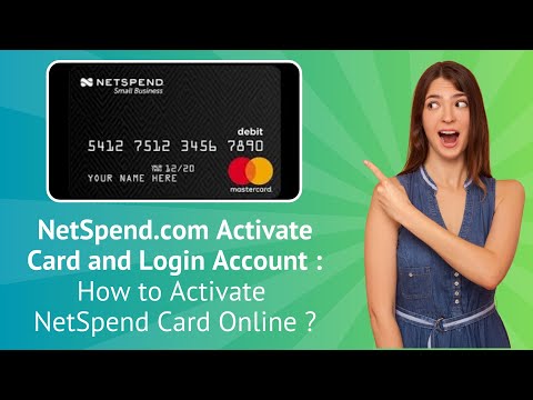 NetSpend.com Activate Card and Login Account : How to Activate NetSpend Card Online ?