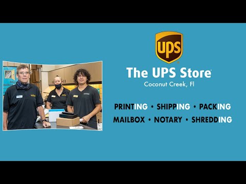 THE UPS STORE CORAL CREEK SHOPS - SHIPPING AND PACKAGING