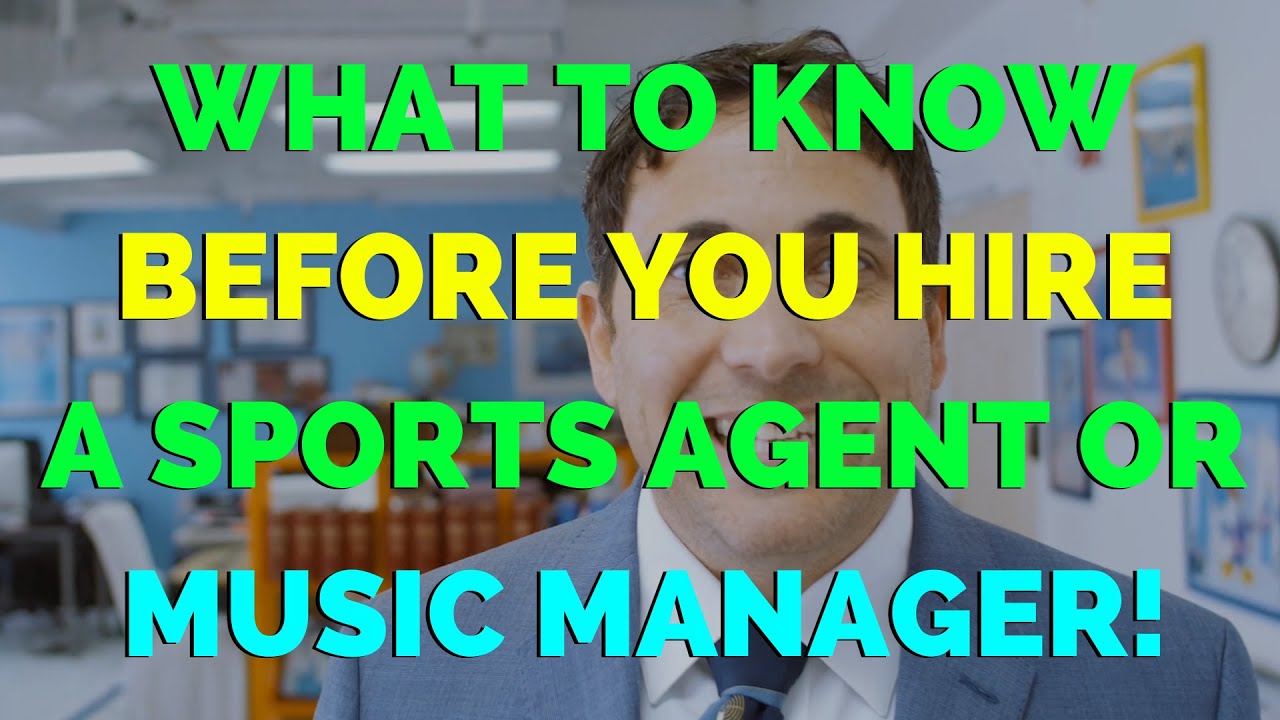 Finding an Agent or Manager